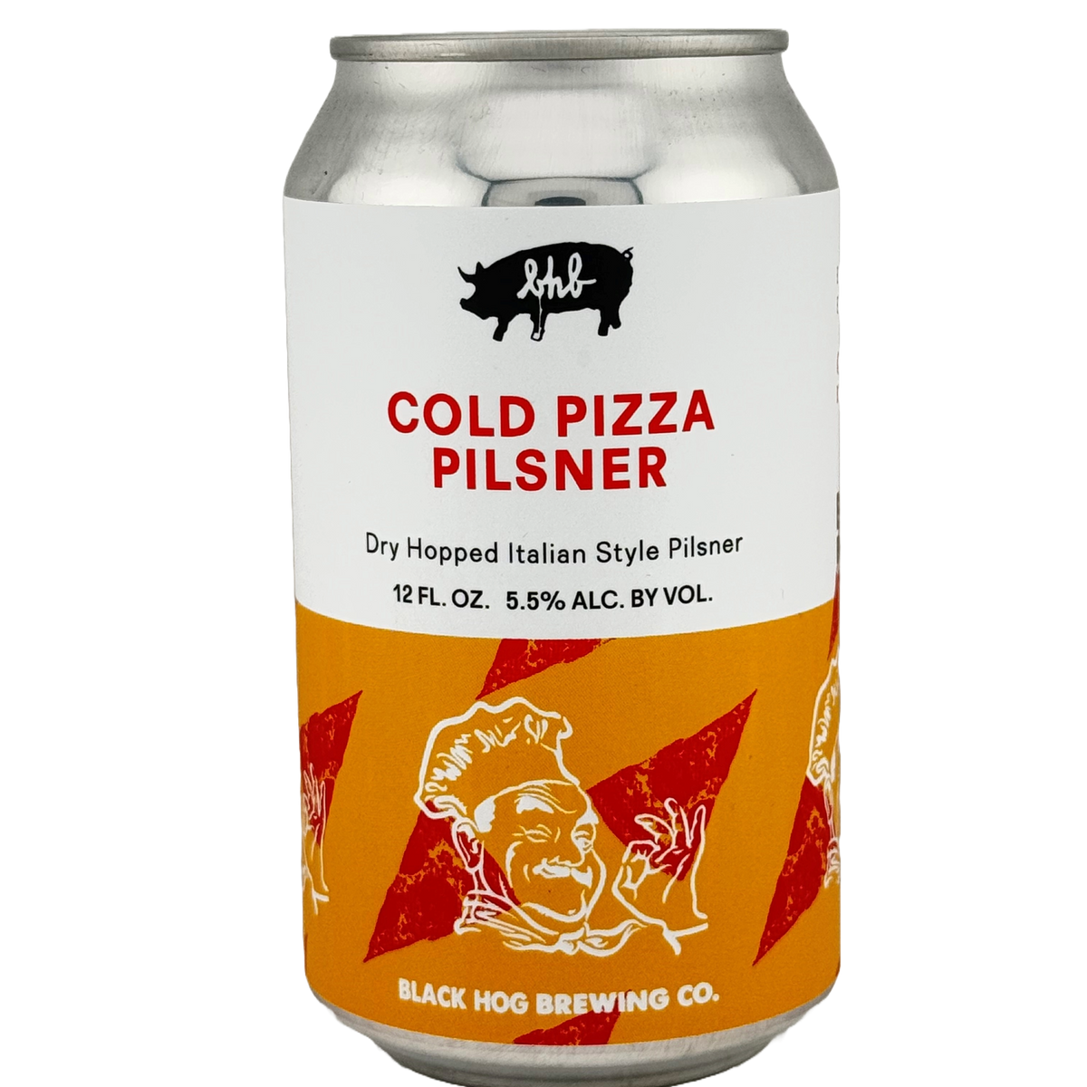 Black Hog Brewing: Cold Pizza Pilsner - 12oz – The Original Craft Beer Club