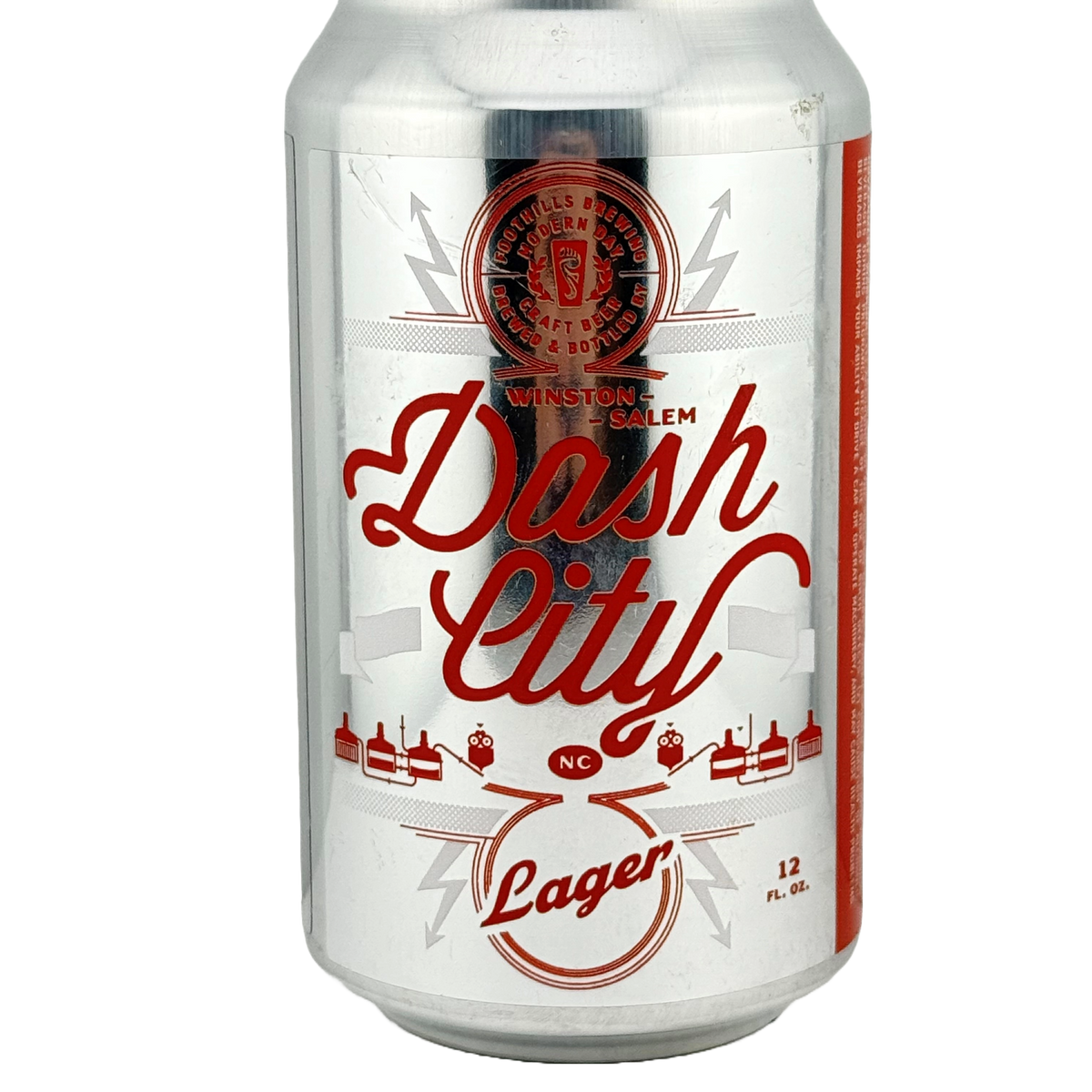 Foothills Brewing: Dash City Lager - 12oz – The Original Craft Beer Club