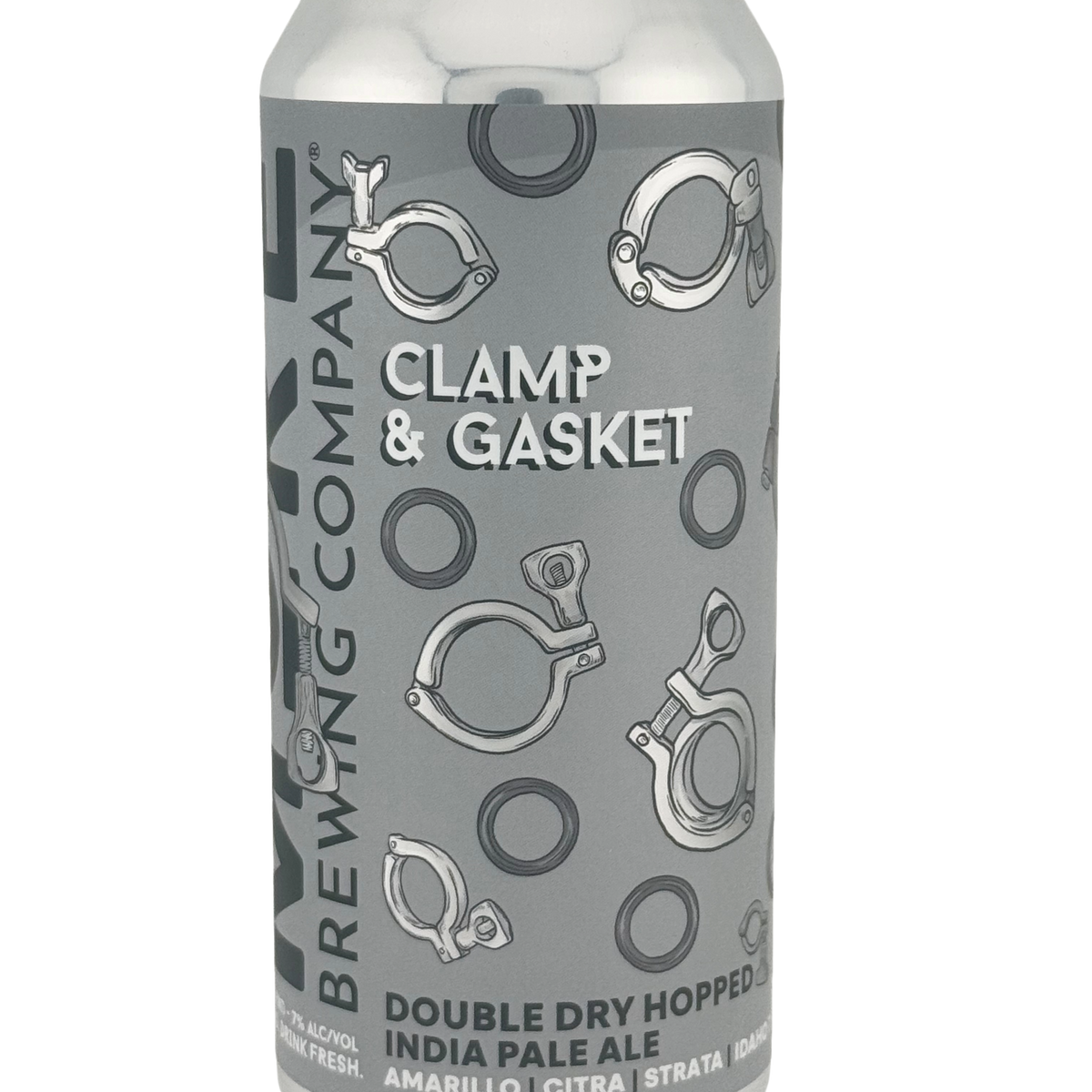 More Brewing: Clamp & Gasket Double IPA - 16oz – The Original Craft ...