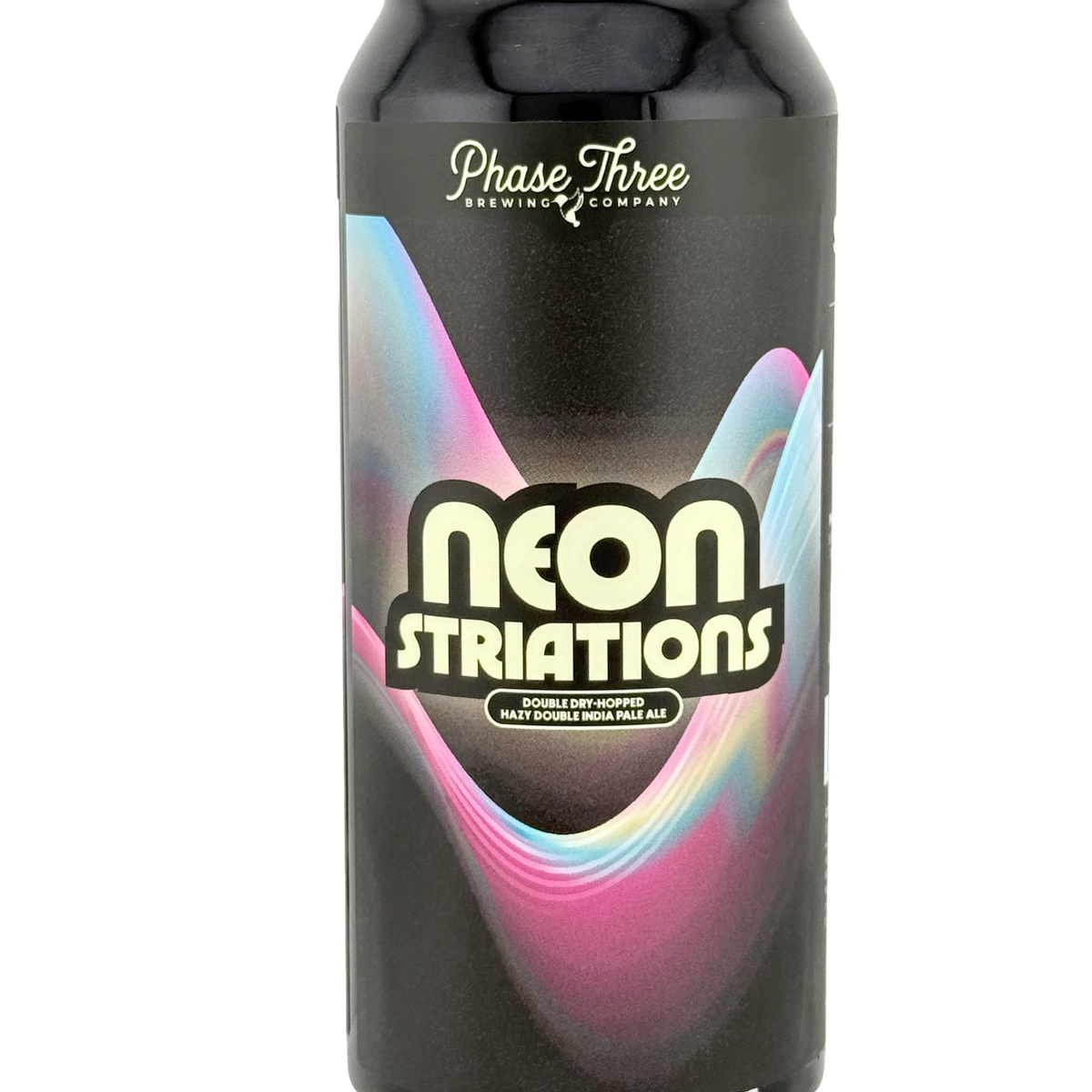 Phase Three Brewing: Neon Striations Hazy Double IPA - 16oz – The ...