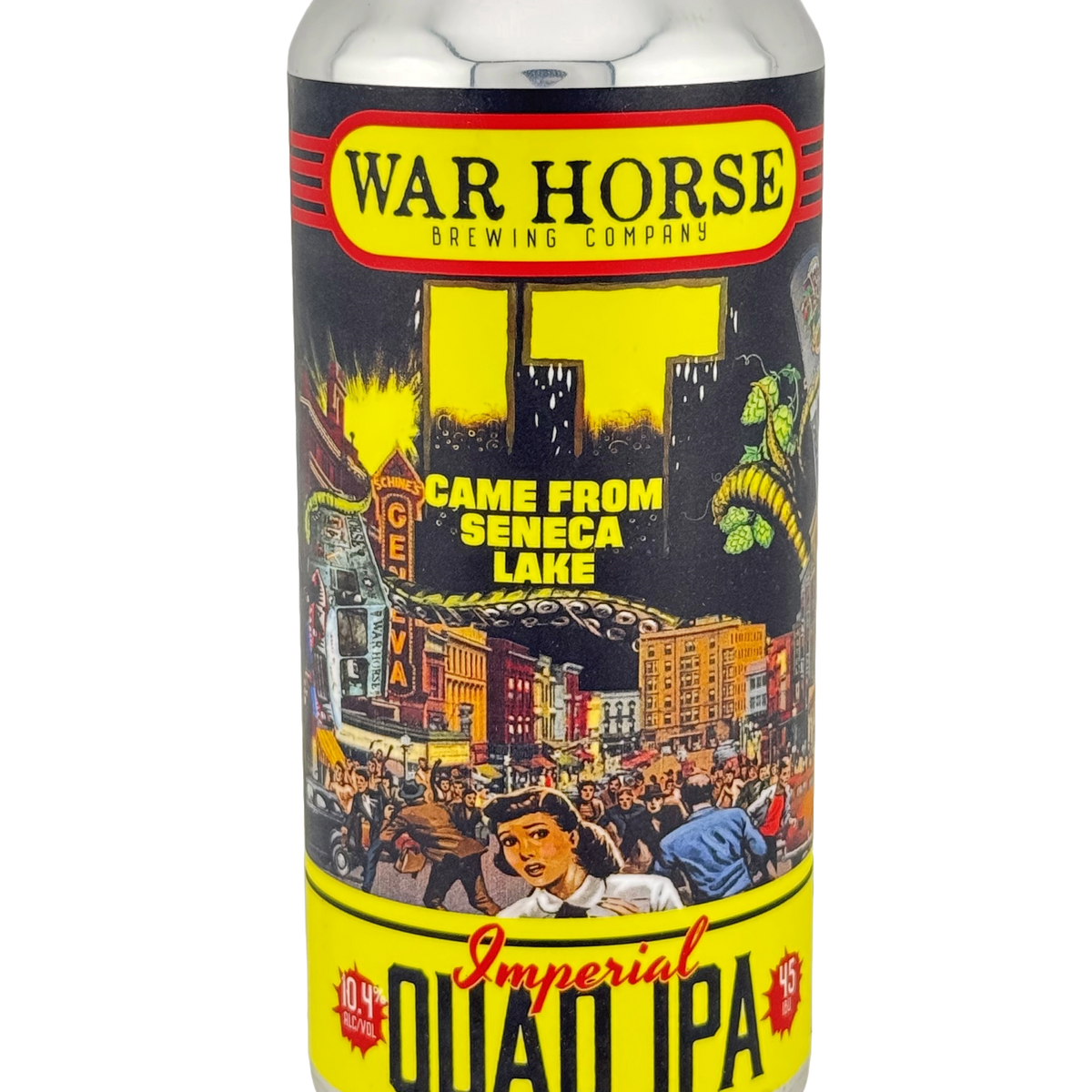 War Horse Brewing: It Came from Seneca Lake Quadrupel IPA - 16oz – The ...